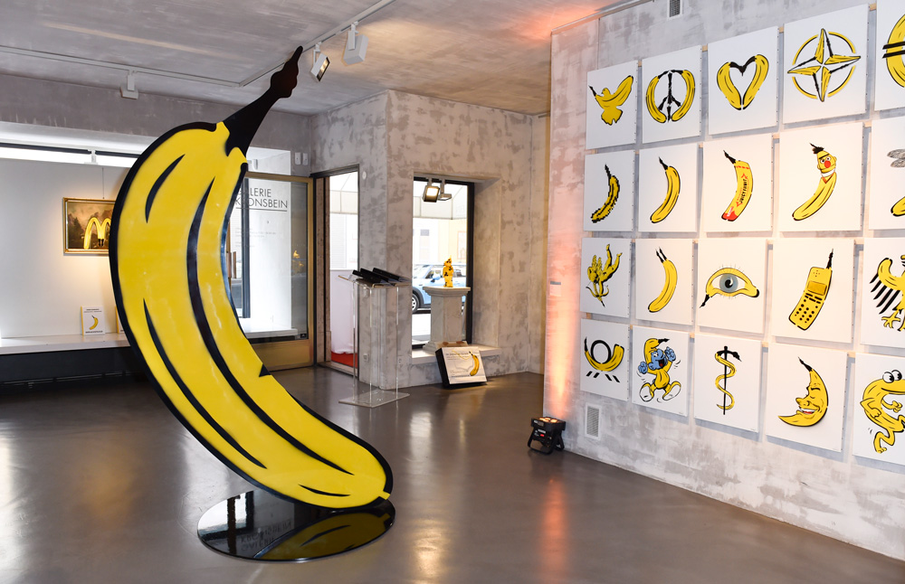 Thomas Baumgärtel ist der Bananensprayer