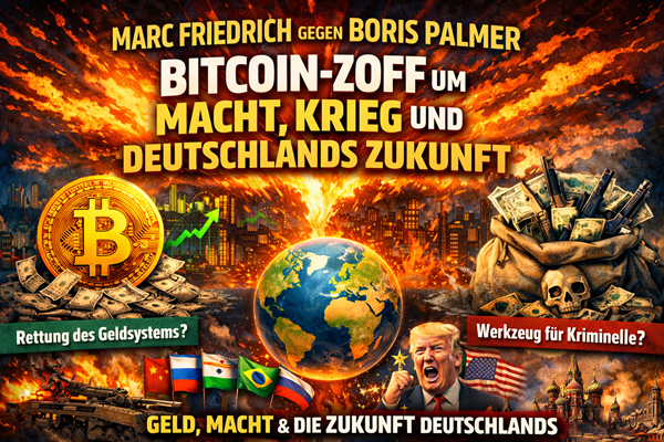 Marc Friedrich gegen Boris Palmer: Bitcoin-Zoff um Macht, Krieg und ...